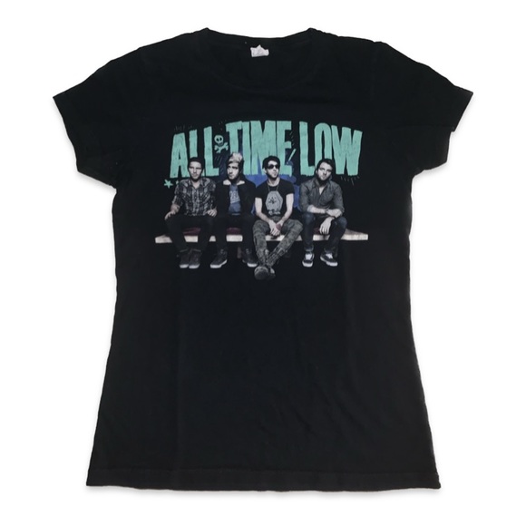 Hot Topic | Tops | All Time Low Tshirt | Poshmark